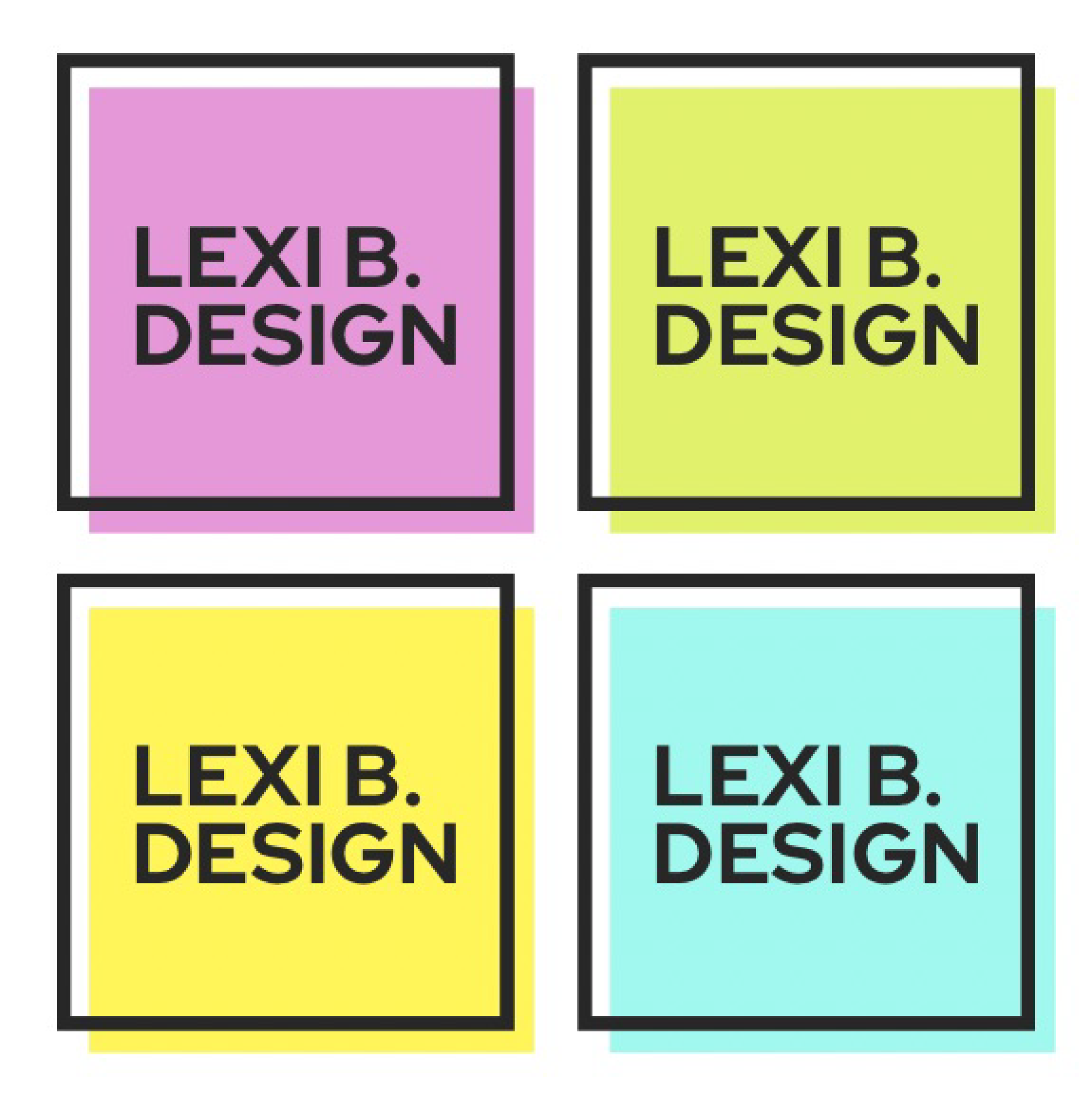 Lexi B. Design logo